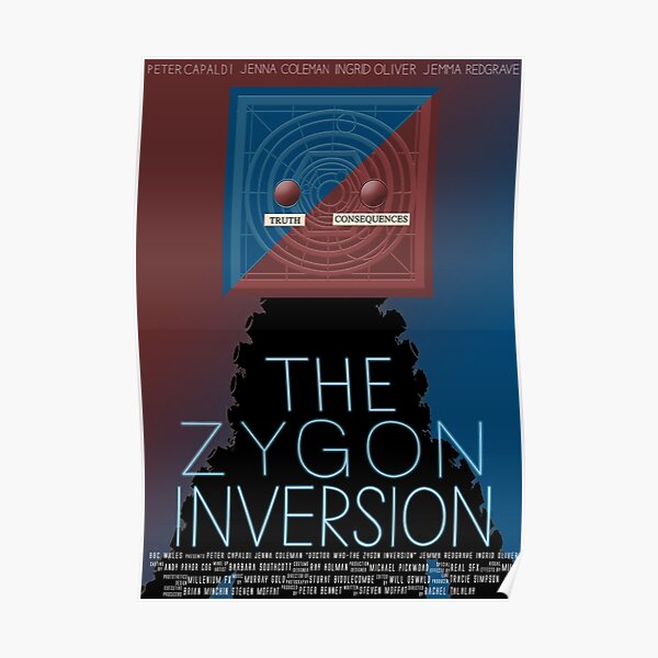 "the zygon inversion poster" Poster by cvpvldi | Redbubble