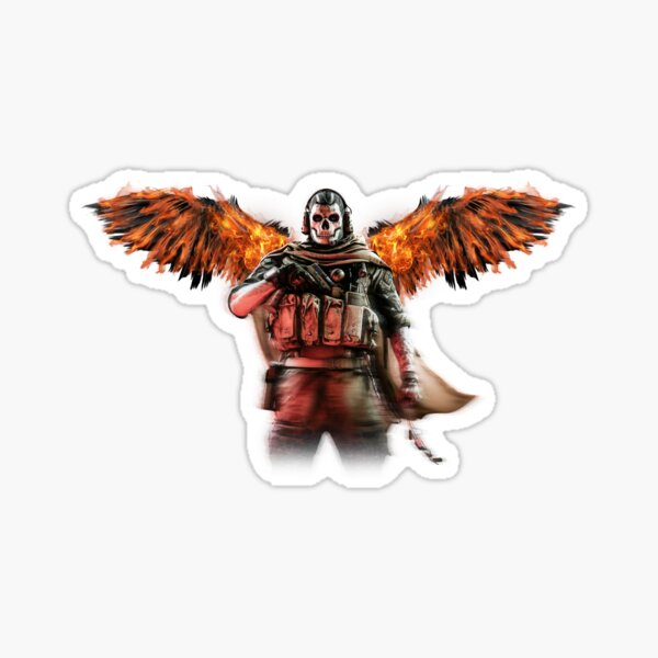 Cod Ghost Stickers | Redbubble