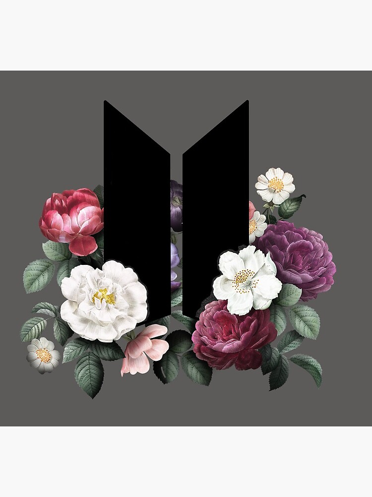 "BTS Flower Logo" Poster by BakwonMin | Redbubble