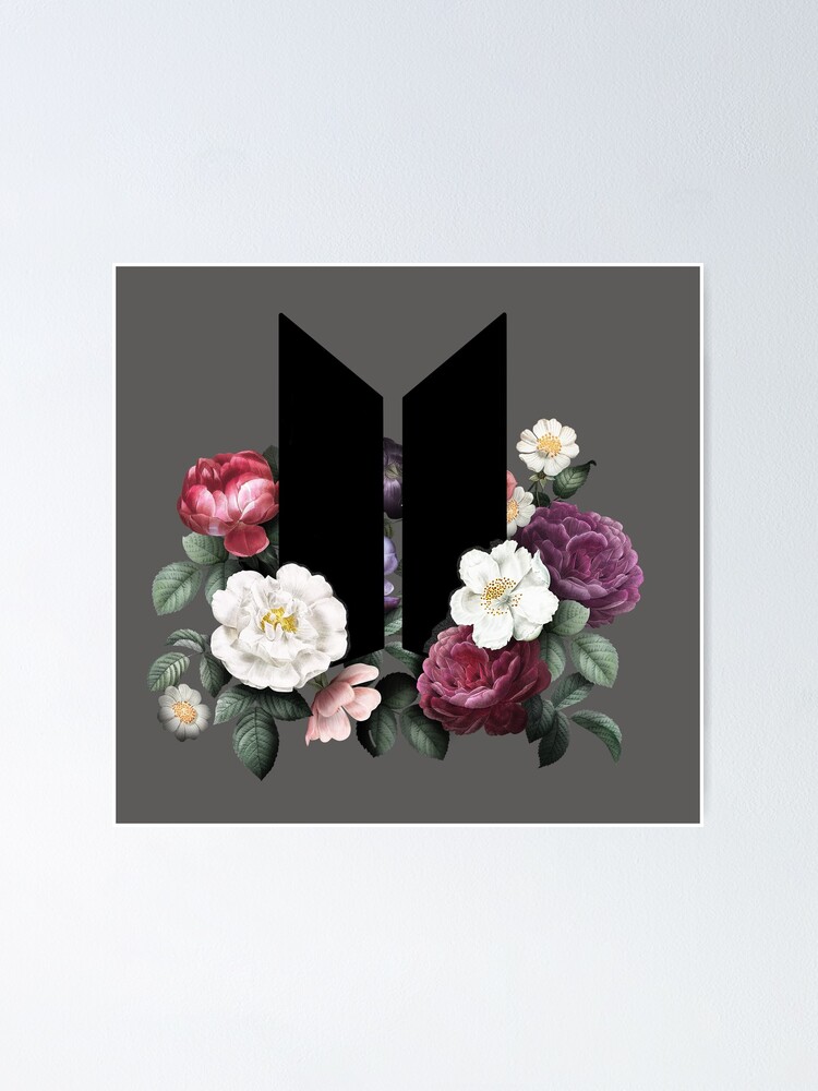 "BTS Flower Logo" Poster by BakwonMin | Redbubble
