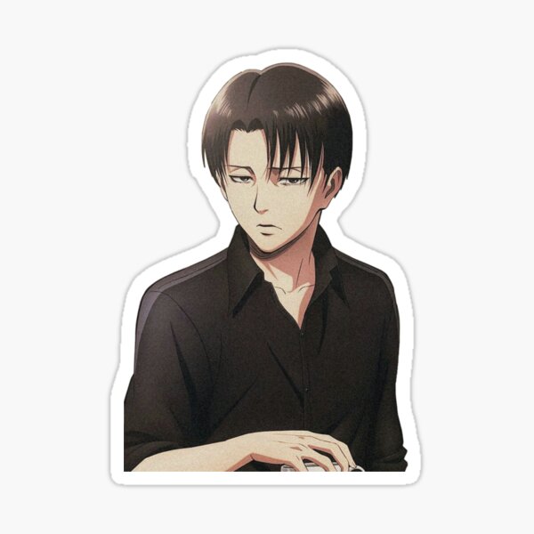 "levi ackerman aot" Sticker for Sale by yenneyy | Redbubble