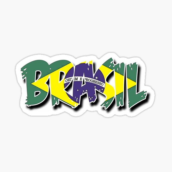 "brazil" Sticker by redboy | Redbubble