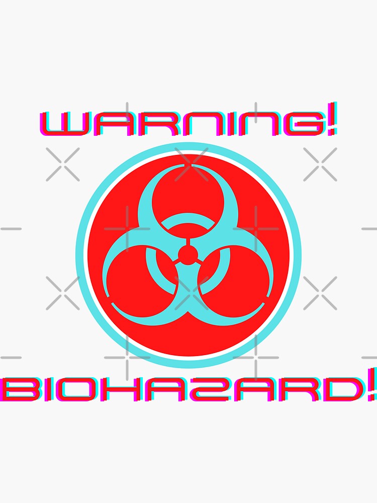 Printable Biohazard Stickers