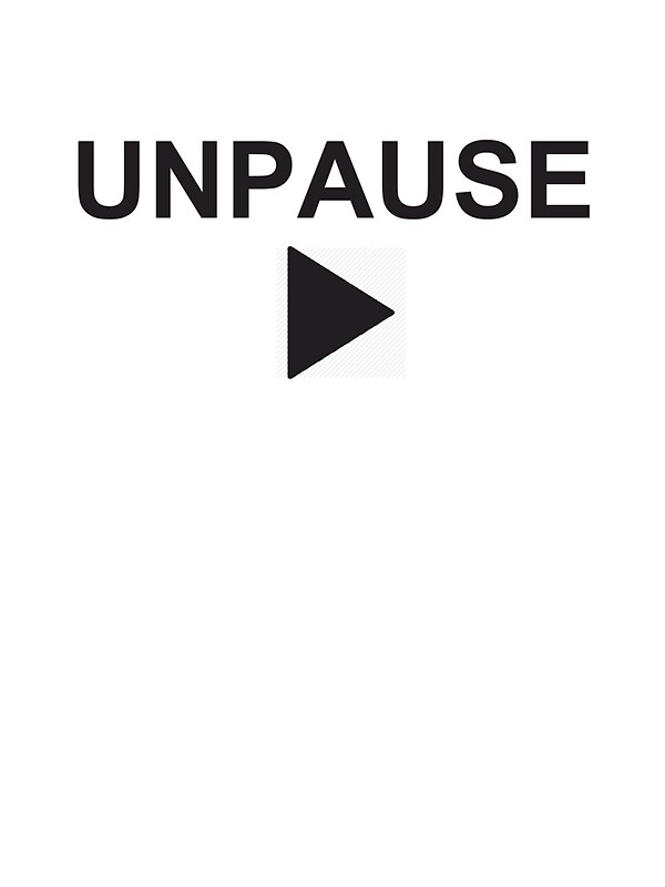 "Unpause - How I Met Your Mother" Stickers by CH4G | Redbubble