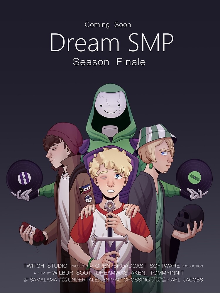 Dream SMP Movie Poster Premium Matte Vertical Poster sold by Hassan Ali ...