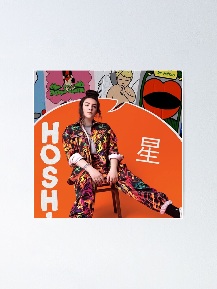 Poster « Artiste Français HOSHI - Hoshi France », par katherinefrts ...