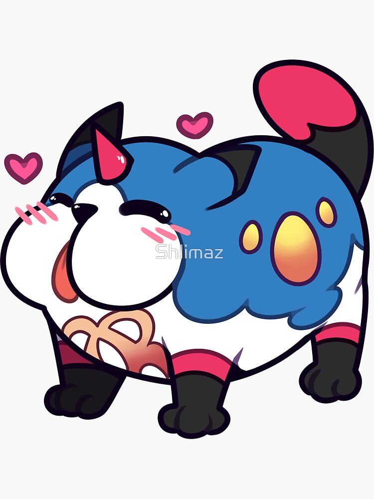 "Meow WOW!" Sticker by Shlimaz | Redbubble