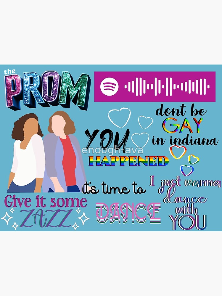 "The Prom" Postcard for Sale by enough-ava | Redbubble