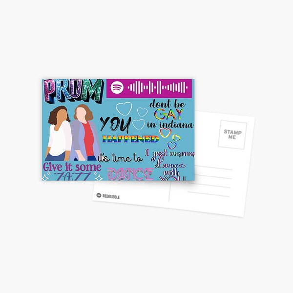 "The Prom" Postcard for Sale by enough-ava | Redbubble
