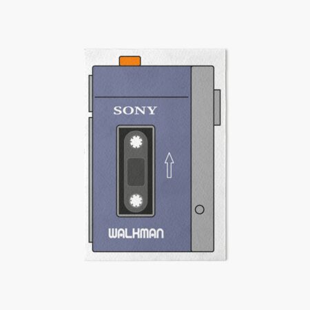 "Walkman " Art Board Print for Sale by JDStudios | Redbubble