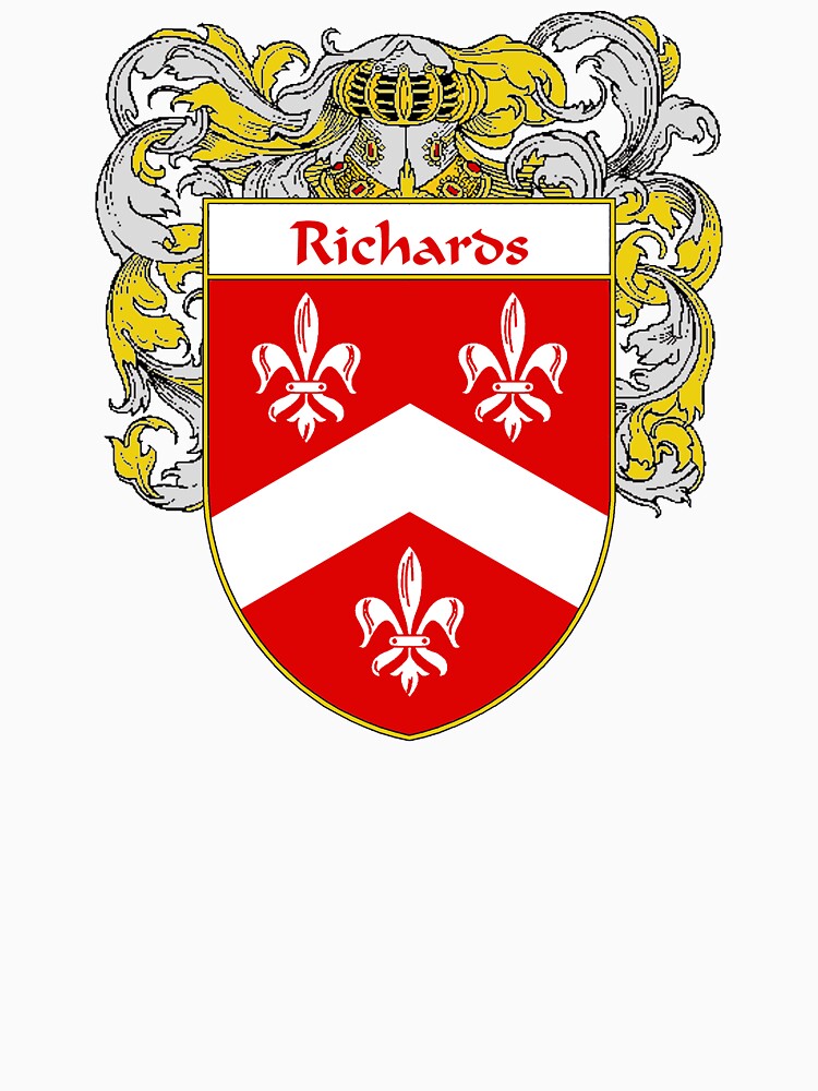 "Richards Coat of Arms / Richards Family Crest" Essential T-Shirt for ...
