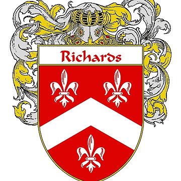 "Richards Coat of Arms / Richards Family Crest" Essential T-Shirt for ...