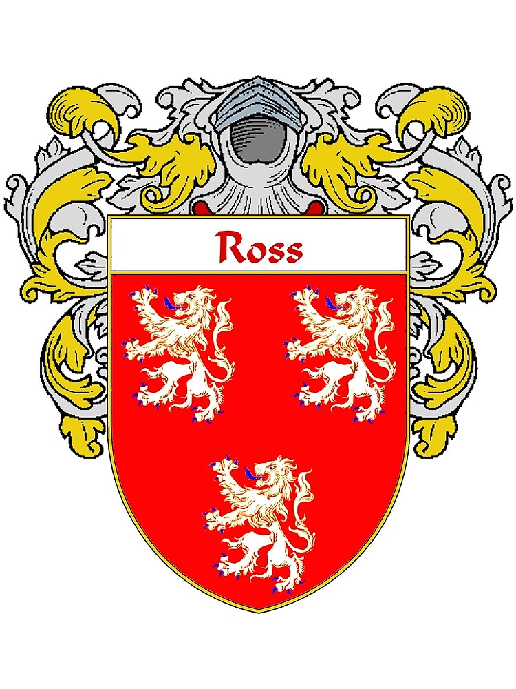 "Ross Coat of Arms / Ross Family Crest" by William Martin | Redbubble