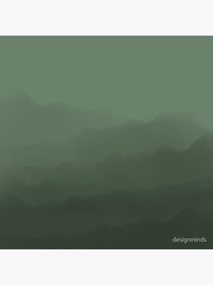 "Sage Green Watercolor Ombre Pattern" Poster by designminds | Redbubble