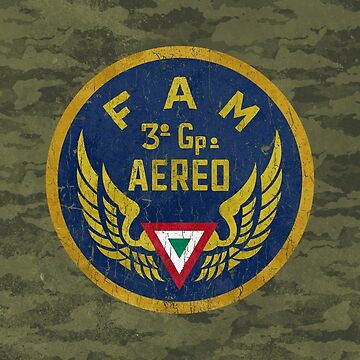 "Mexican Air Force 3rd Group Vintage Emblem" Essential T-Shirt by Royal ...