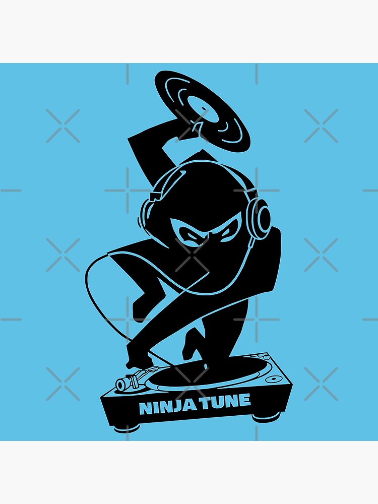 "Ninja Tune logo 3 DJ (clear backgrounds)" Poster for Sale by ...