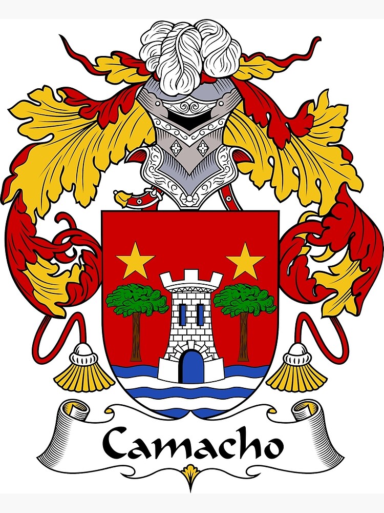 "Camacho Coat of Arms/Family Crest" Photographic Print for Sale by ...