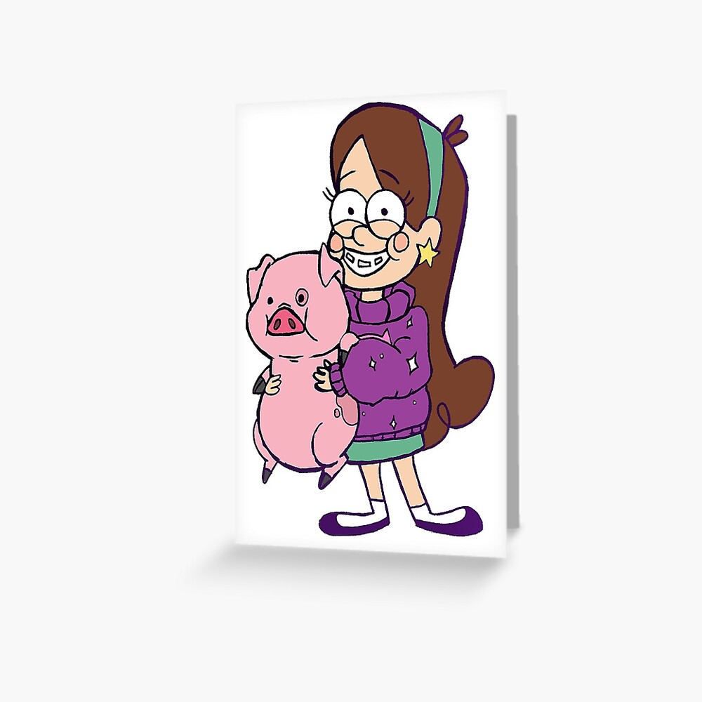 "Gravity Falls Mabel" Greeting Card for Sale by SophilliaArts | Redbubble