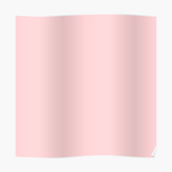 "Pink Solid Color " Poster by merciabylia | Redbubble