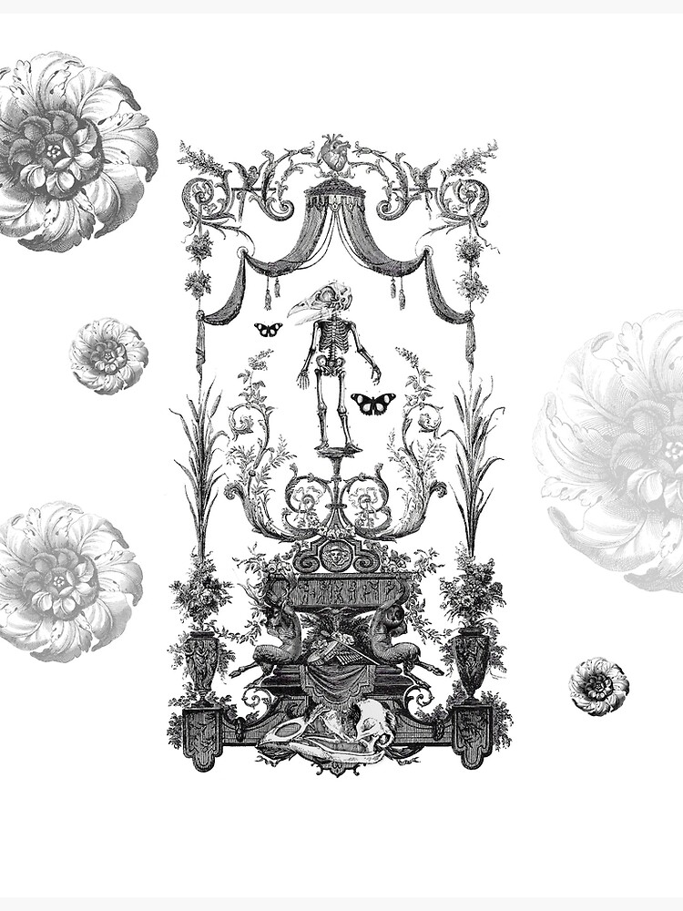 "ornate baroque grotesque collage" Art Print for Sale by mariposablu ...