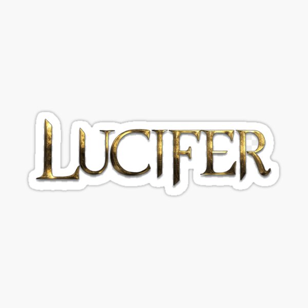 "Lucifer (Mornigstar)" Sticker for Sale by dmitrymv13 | Redbubble