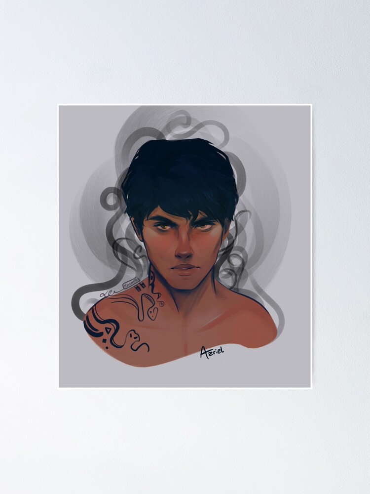 "Azriel Shadowsinger — Acotar" Poster for Sale by palesile | Redbubble