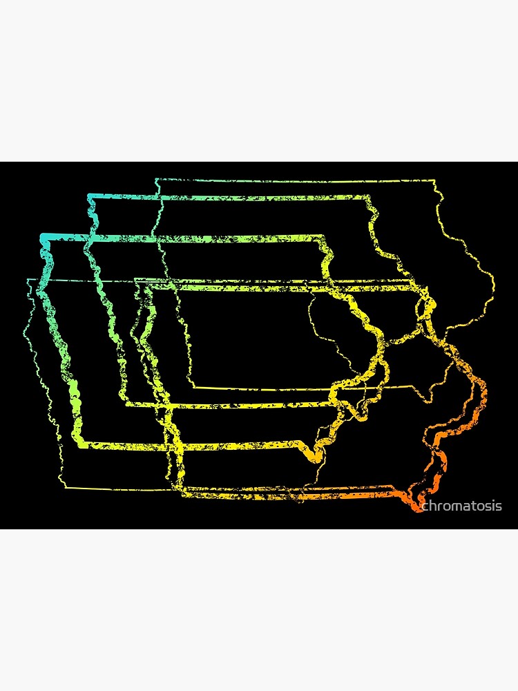 "iowa chill blur" Poster for Sale by chromatosis | Redbubble