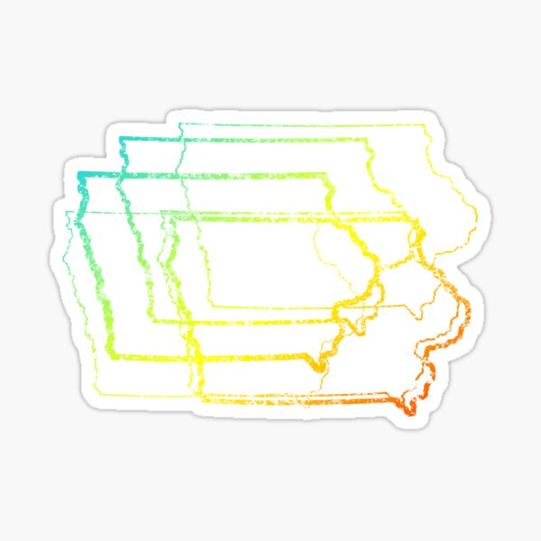 "iowa chill blur" Sticker for Sale by chromatosis | Redbubble