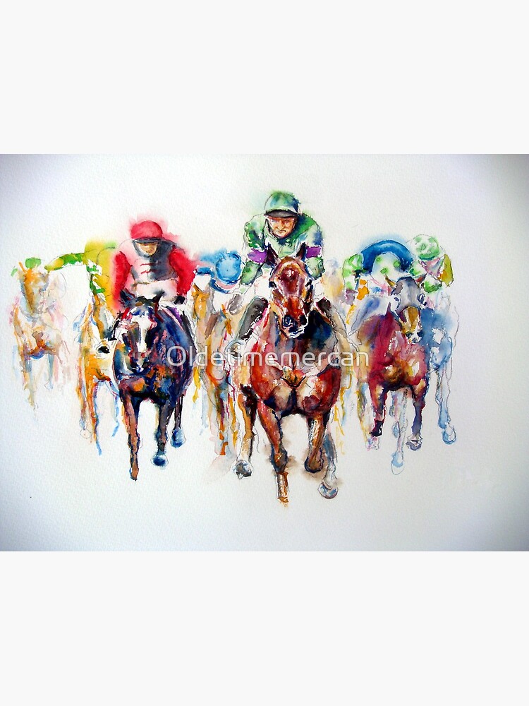 Racing Colors Thoroughbred Racehorse Premium Matte Vertical Poster sold ...
