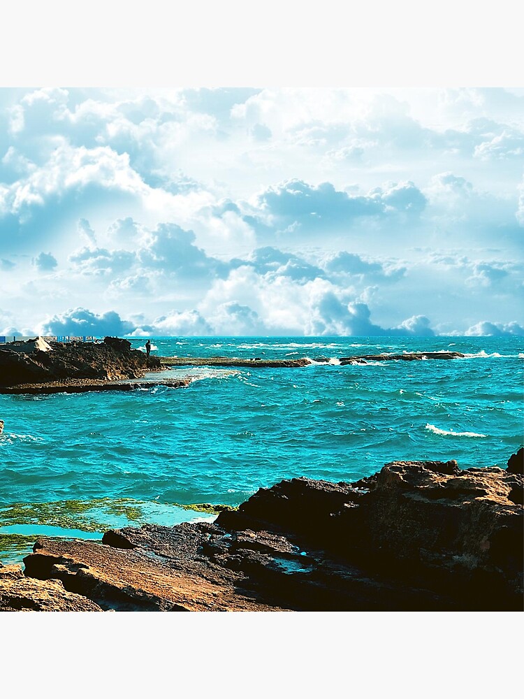 "Ocean Blue" Poster for Sale by AthenaGalleria | Redbubble