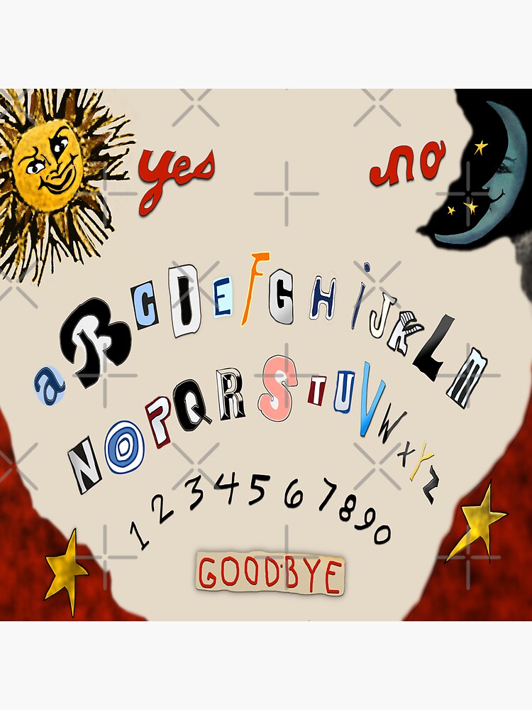 "The Conjuring 2 OUIJA board" Sticker for Sale by LaTerruer | Redbubble