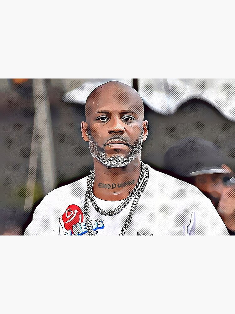 "dmx (cartoon comic-style aaliyah rapper)" Poster for Sale by emcazalet ...