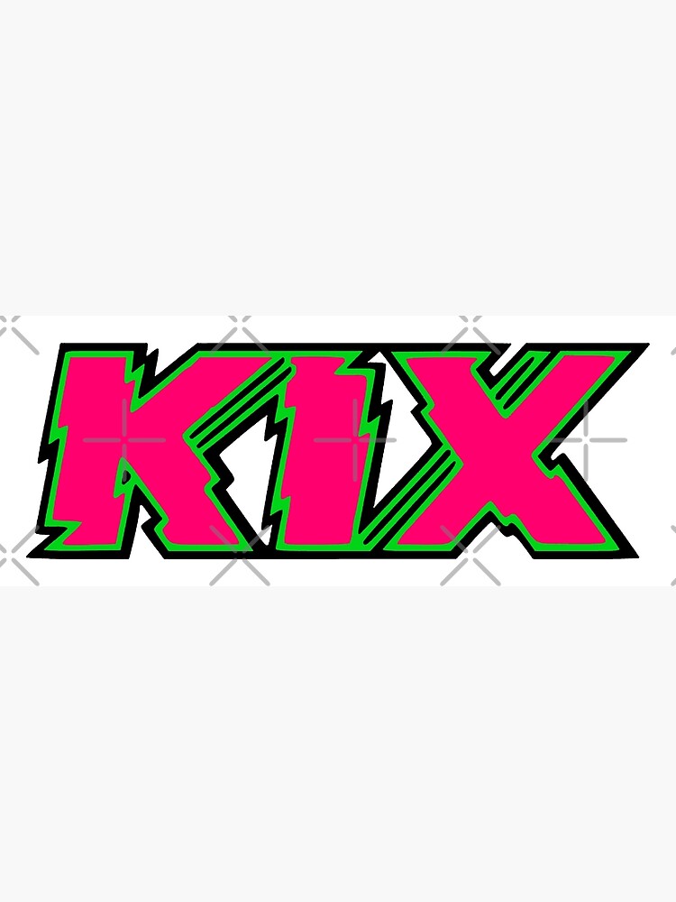 "Kix Shock Logo" Art Print for Sale by Pop-Pop-P-Pow | Redbubble