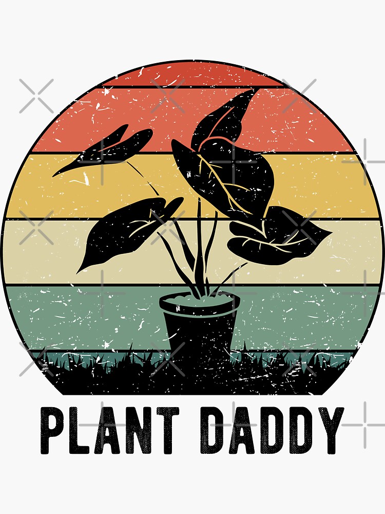 "Plant Daddy IV" Sticker by lemon-pepper | Redbubble