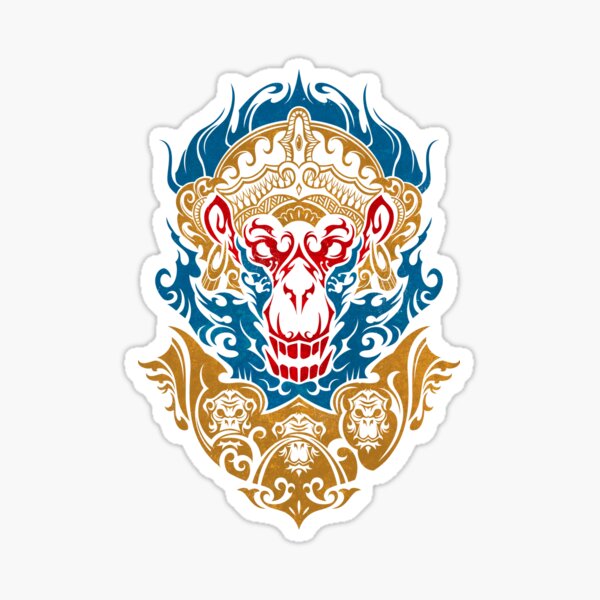 God Hanuman Stickers | Redbubble