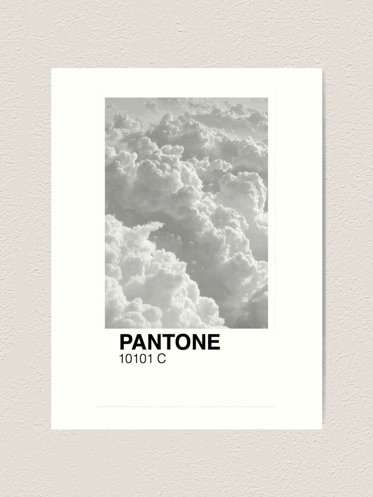 "Cloud Pantone" Art Print by LucindaDuah | Redbubble