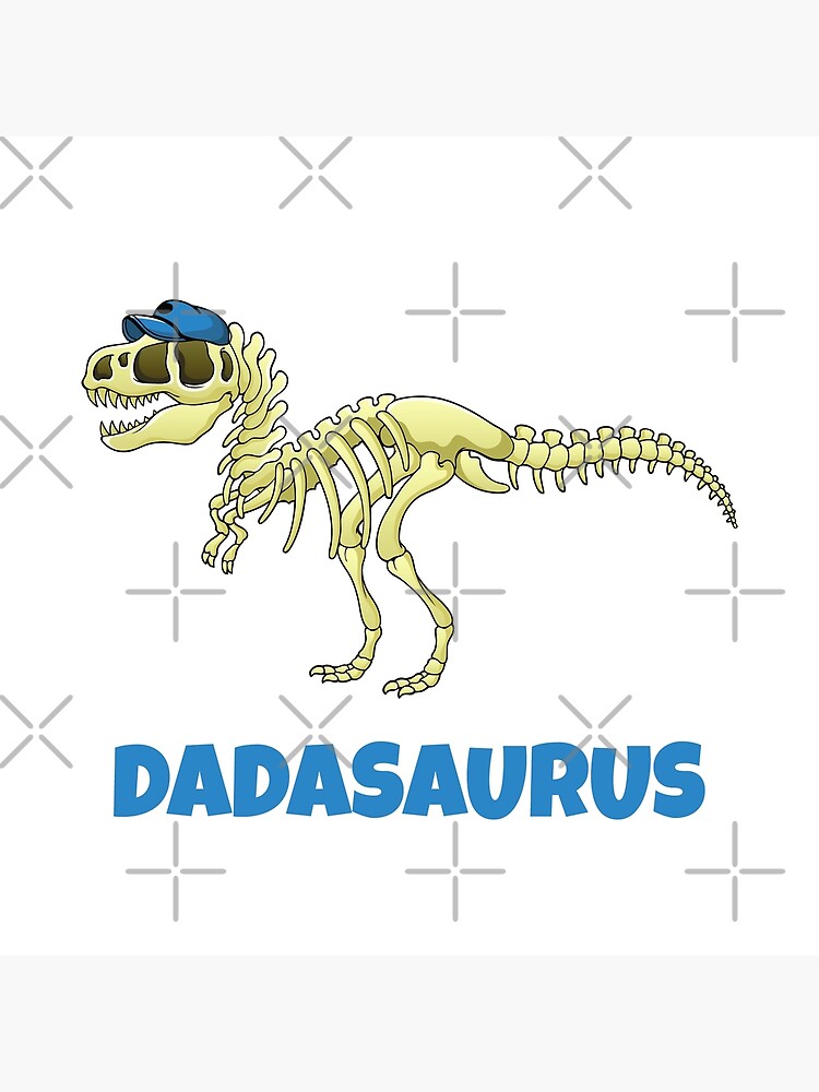Póster «Dadasaurus Father Dinosaur Best Dad Bones, Daddy Dino Saurus ...