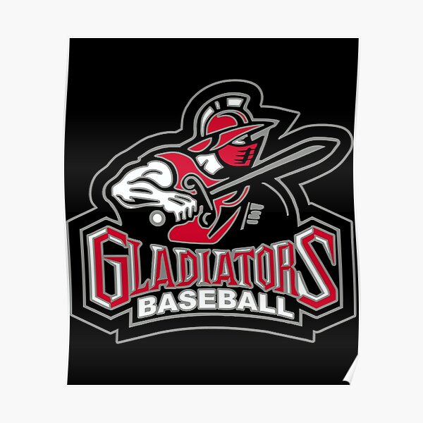 "Gladiators Baseball " Poster by Rosenthal35 | Redbubble
