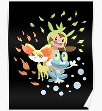 Pokemon Starters: Posters | Redbubble