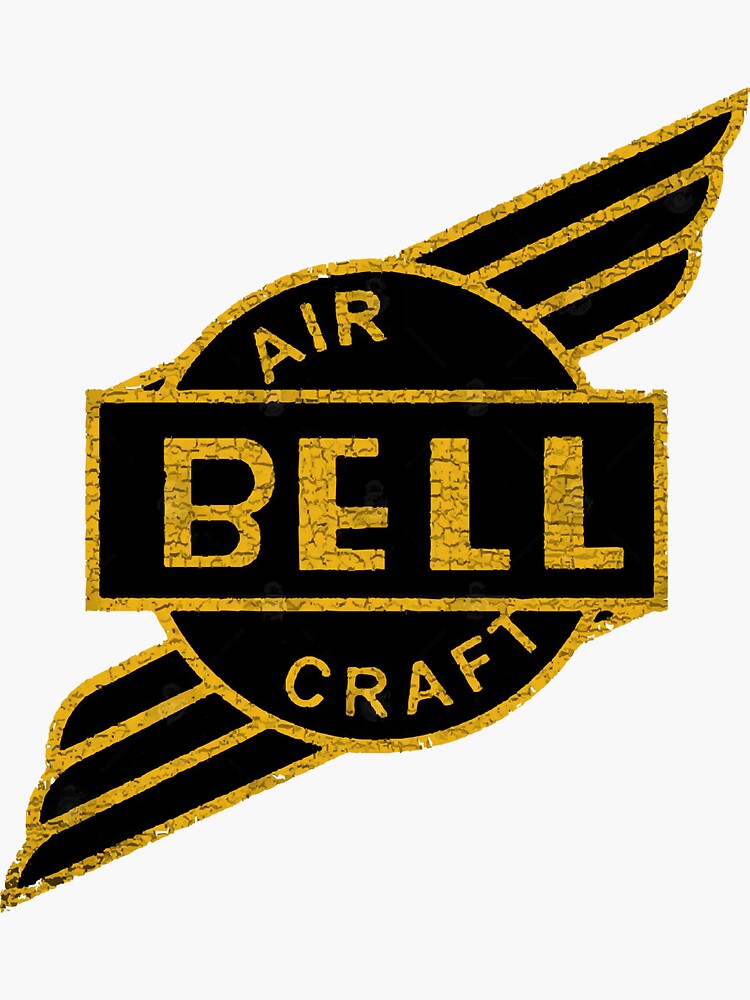 "Vintage Bell Aircraft USA " Sticker for Sale by Rosenthal35 | Redbubble