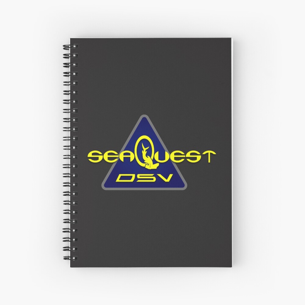 "SeaQuest DSV logo" Spiral Notebook for Sale by WinstonGraham | Redbubble