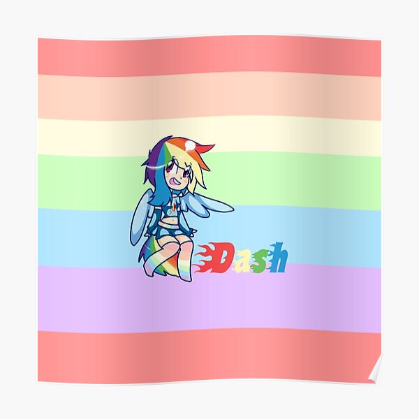 "dashie" Poster by PastelSweets | Redbubble