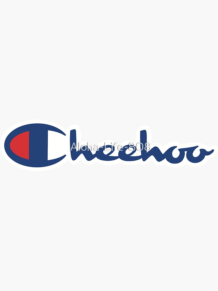 "Cheehoo logo" Sticker for Sale by Aloha-Life-808 | Redbubble