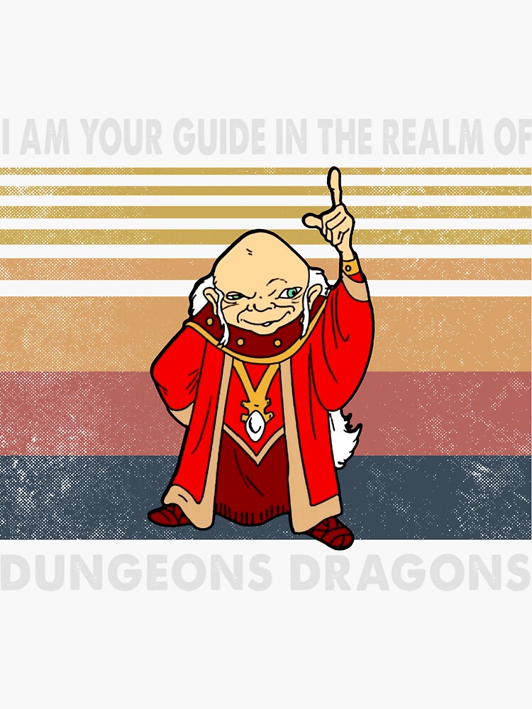 "I am your guide in the realm dungeons and art dragon gift for fans ...