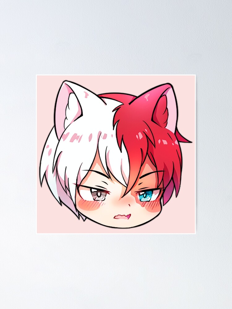 "Shoto Todoroki Fox" Poster for Sale by Septionisme | Redbubble