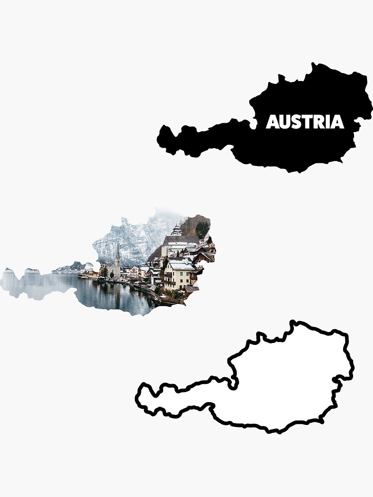 "Austria - Country Sticker Pack" Sticker for Sale by CoolDesignsBro ...