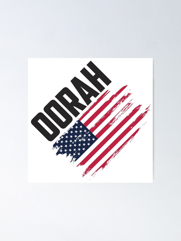 "Oorah American Flag/Marine/Battle Cry/USA/Military/Patriotic/America ...