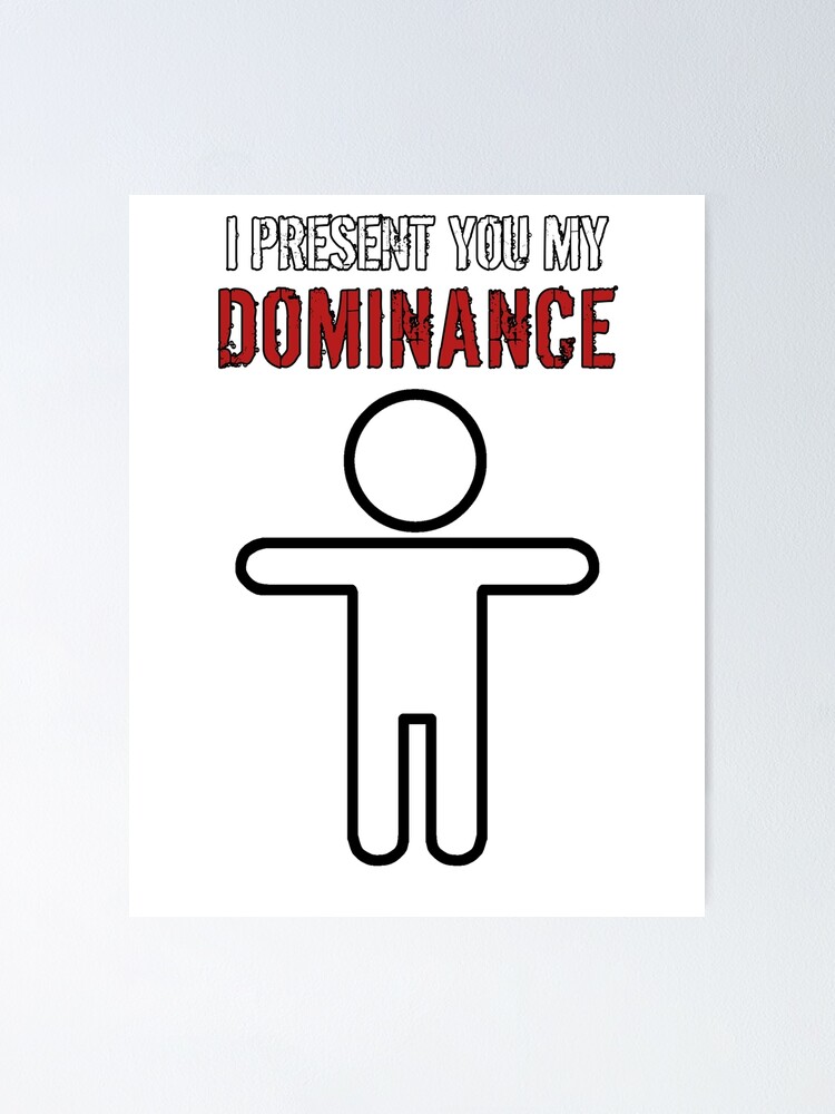 "T-pose DOMINANCE" Poster for Sale by R2-Play | Redbubble