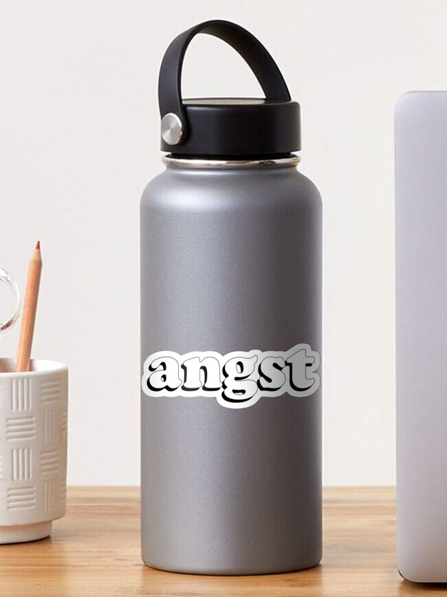 "Angst" Sticker for Sale by FandomPlanet | Redbubble