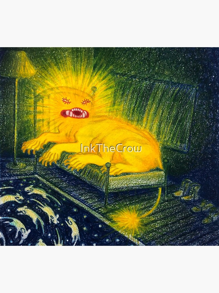 "The angel came to me in a fever hallucination, perched upon my bed as ...